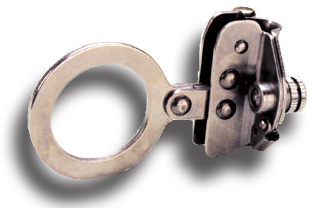 What are the dimensions for the 8173 and 8175 rope grabs?