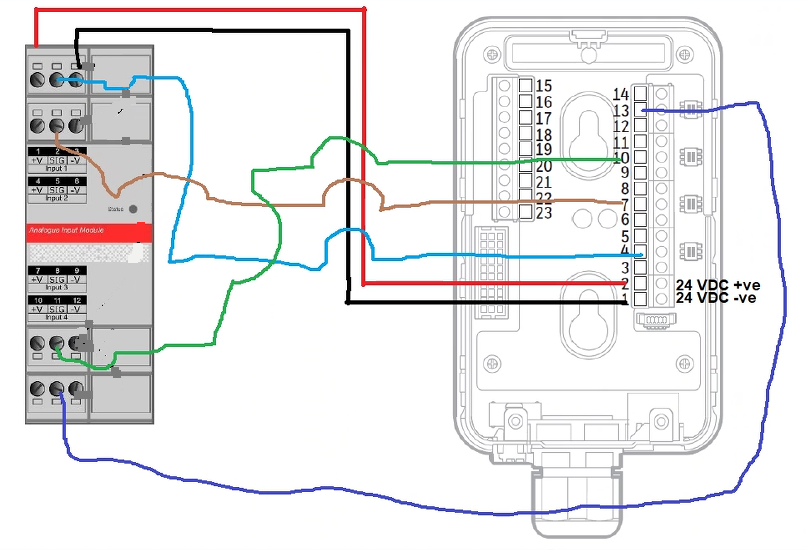 How to wire TPPR with Midas M