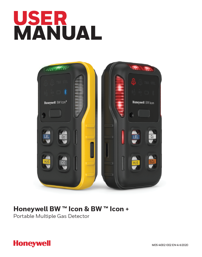 Where is the download for the user manual for BW Icon and BW Icon