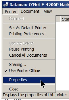 Why is Status for networked Honeywell printer "Printer Offline" in ...