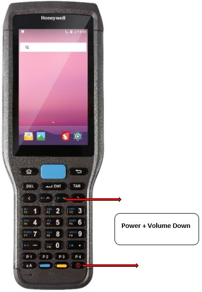 How to take a screenshot in a EDA60K