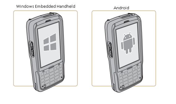 How to identify if a CN51 is WEH or Android?