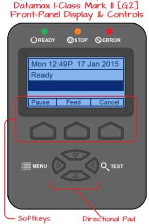 How to Factory Default I-Class Mark II printers using the Front Panel