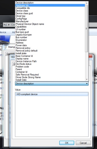 How to find out the VID and PID for a USB device on Windows 7