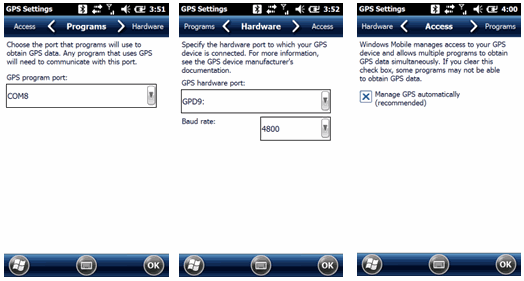CN51 WEH GPS port information