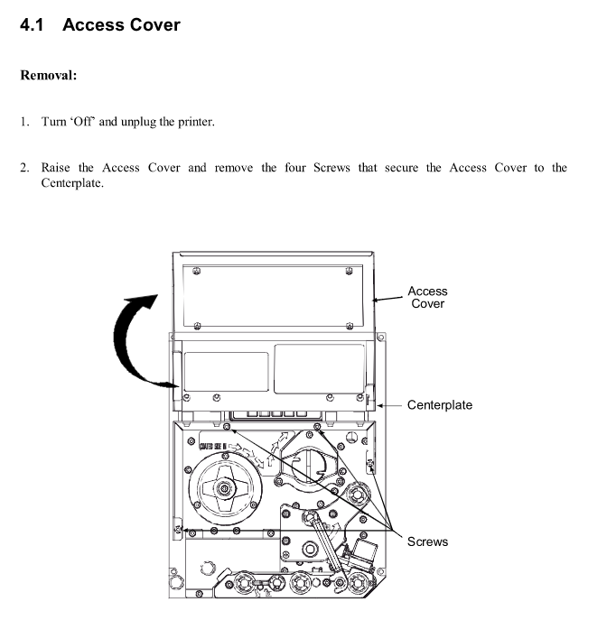 How to replace the sensor cover on the A-Class printer?