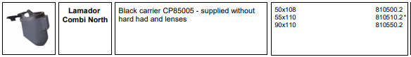 810500 Lamador Parts List