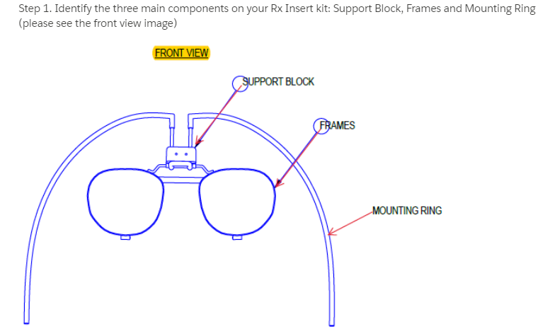 How To Assemble The 760024 Spectacle Kit