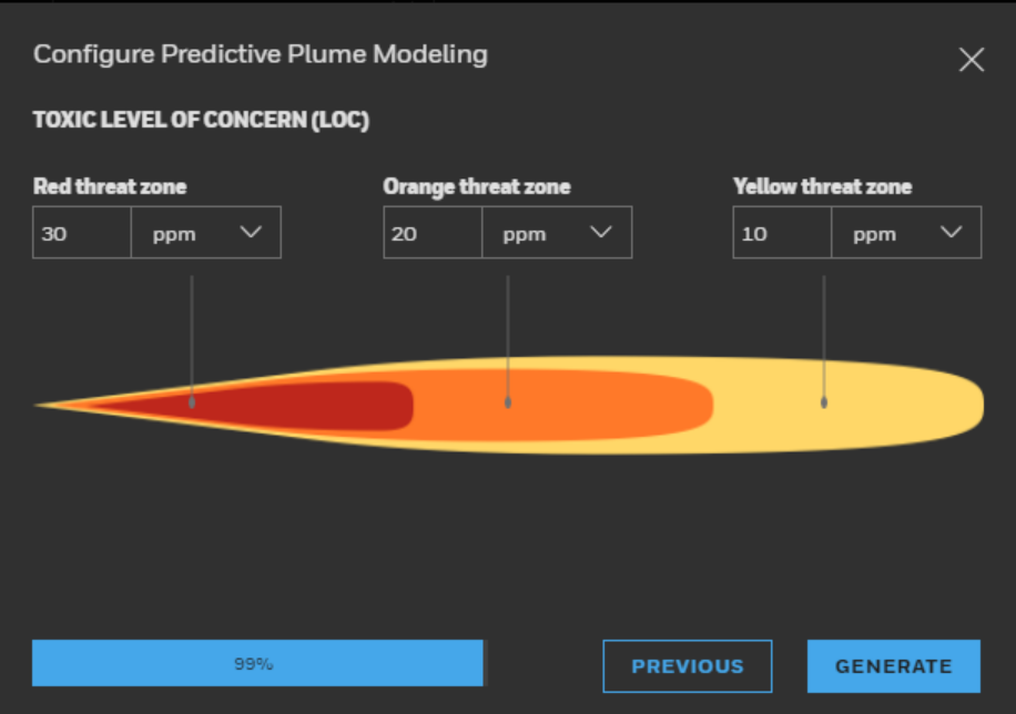 How to activate the Plume modeling in Safety Suite Responder?