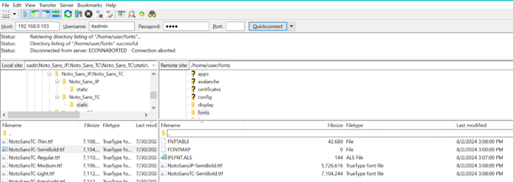 How to Load Fonts to a Honeywell Printer Using IPL Command Language