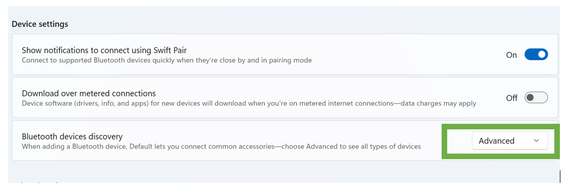 Windows 11 is not detecting Bluetooth scanners configured to pair using ...