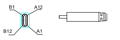 What is the pin out of the cable CBL-500-120-S00-05?