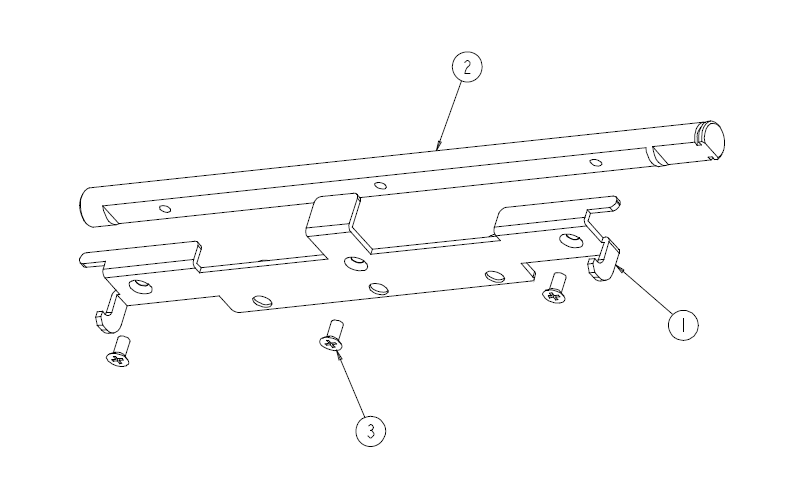 A-G2/What is the part number for the Latch Assembly 6 inch RH printer model