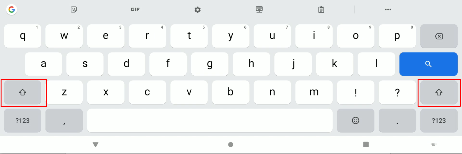 Honeywell Keyboard - Can't show the same key twice in a layout