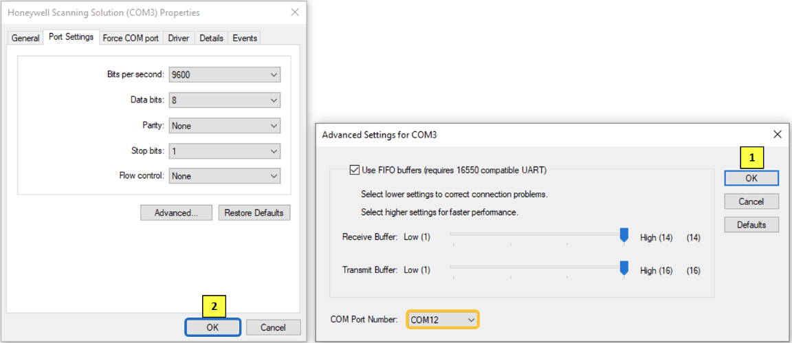 How to change the COM port assigned to a Honeywell scanner in USB COM ...