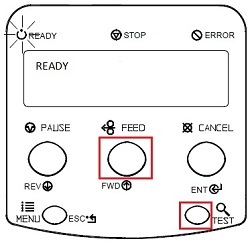 I Class - How to print the Configuration Label to see all current settings