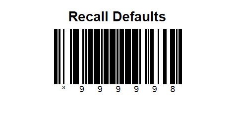 How to Default the Youjie Laser Scanners