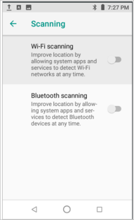 Where are the Advanced Wi-Fi settings on Android devices